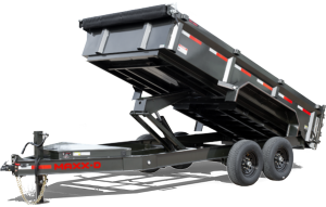 T8X Power Tilt Trailer | Powered Gooseneck Tilt | MAXX-D Trailers