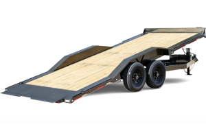 T8X Power Tilt Trailer | Powered Gooseneck Tilt | MAXX-D Trailers