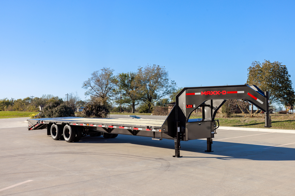 LDX LOW PROFILE TANDEM DUAL FLATBED GOOSENECK