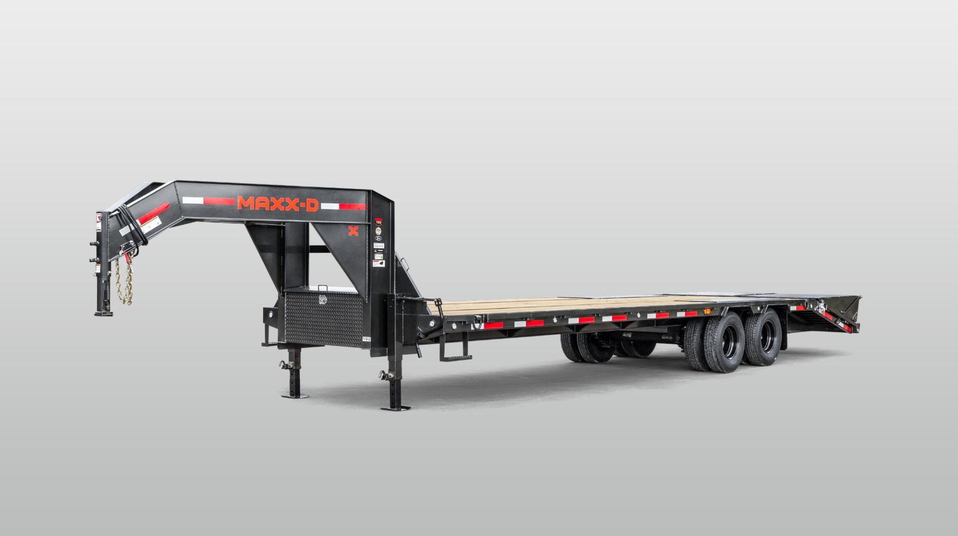 30' LDB LOW PROFILE TANDEM DUAL FLATBED GOOSENECK