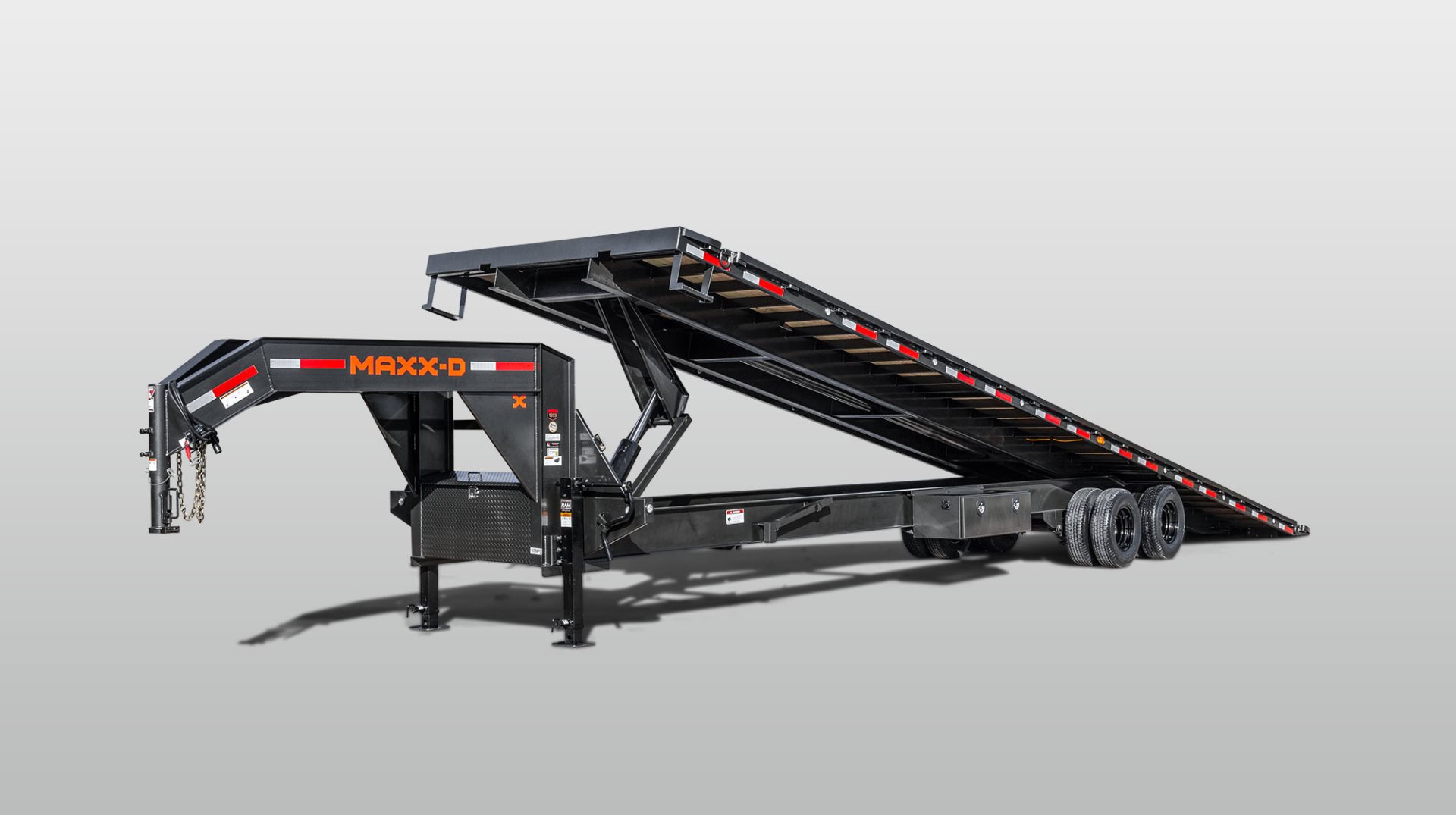 TDX Flatbed Tilt Trailer | Heavy Duty Tilt Trailer | MAXX-D Trailers