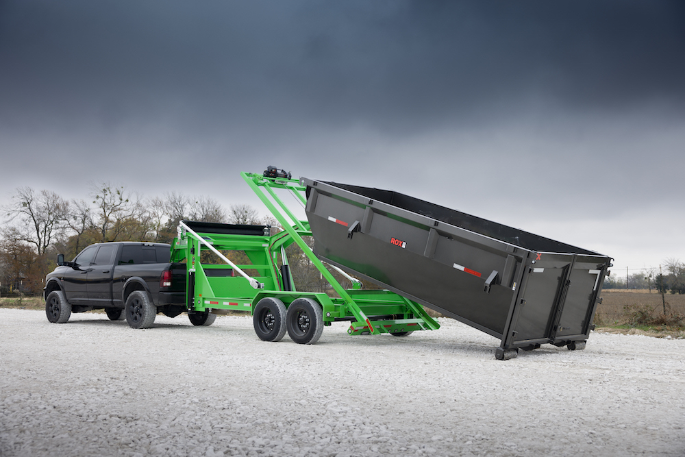 Dumpster Trailer | ROX 14k Roll-off Dump Trailer | MAXX-D Trailers
