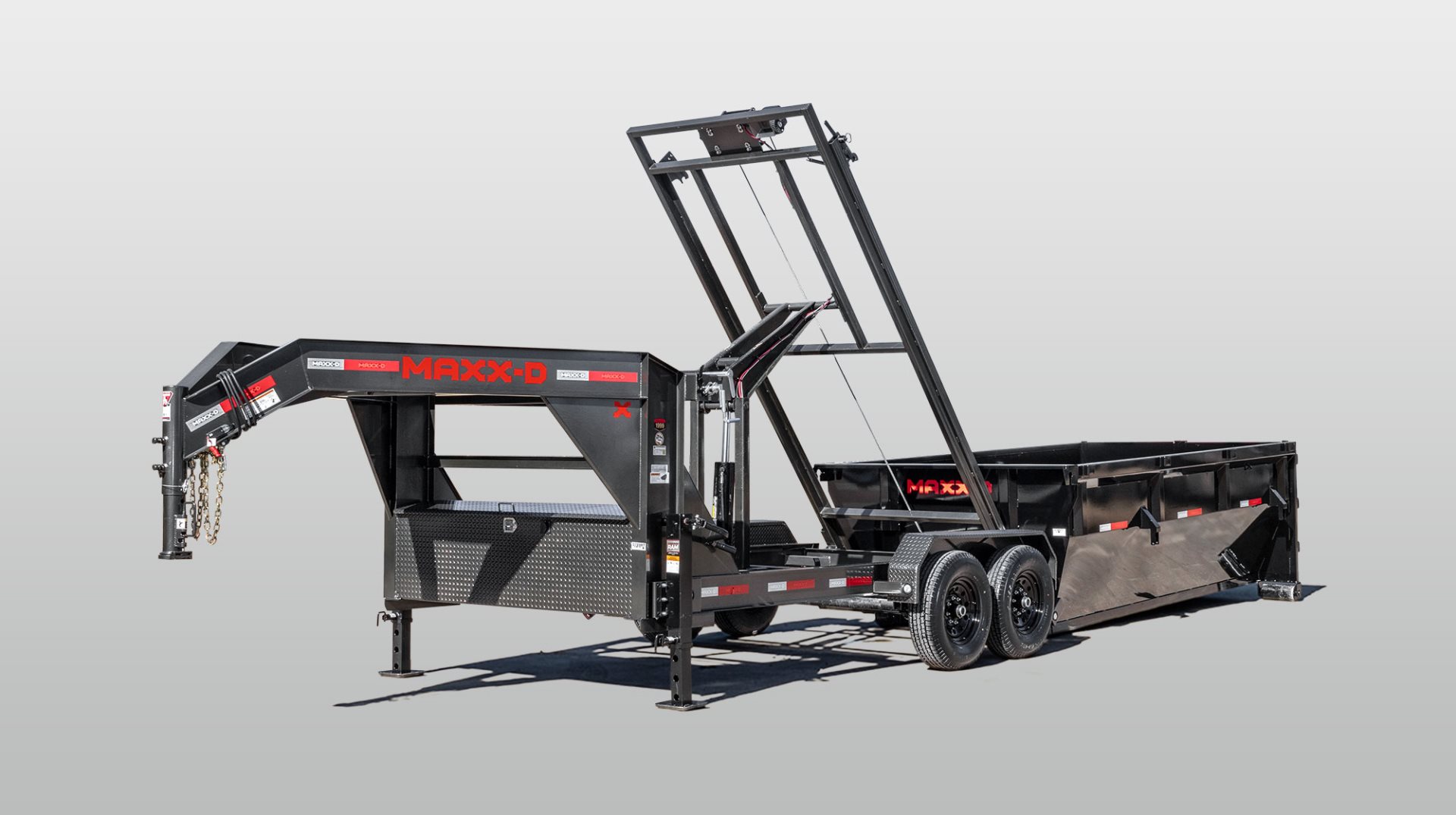 Dumpster Trailer | ROX 14k Roll-off Dump Trailer | MAXX-D Trailers