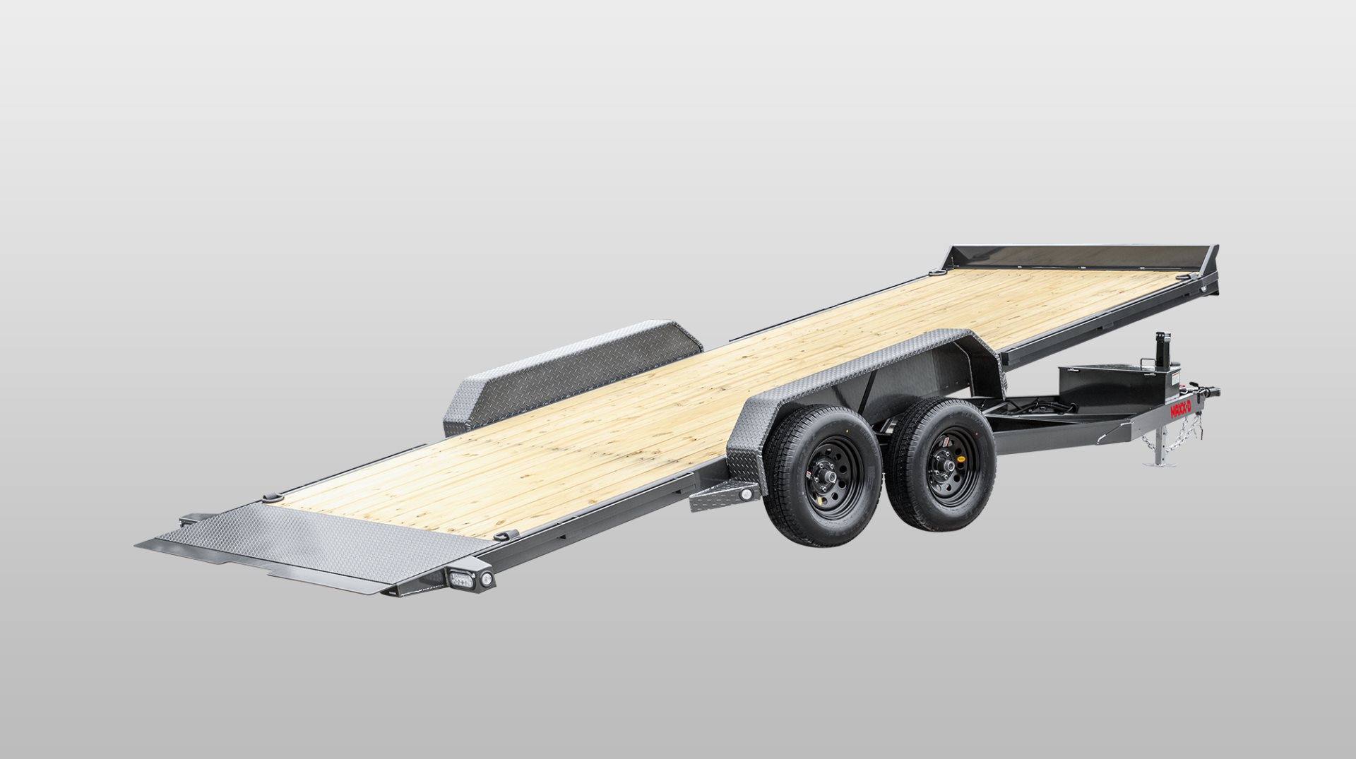 T5X Power Tilt Trailer | Powered Equipment Tilt | MAXX-D Trailers