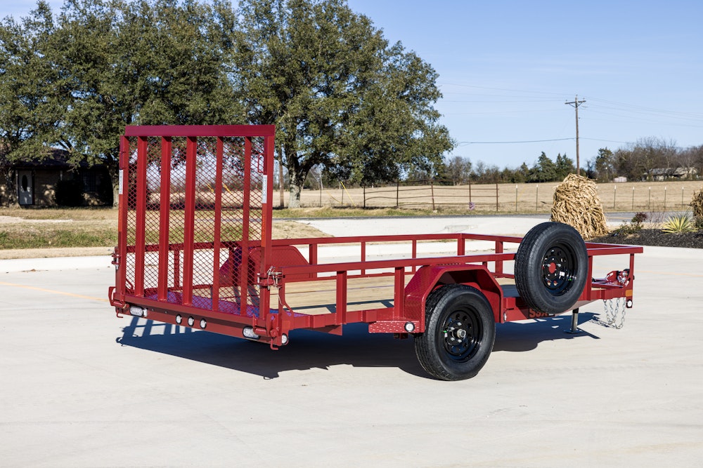 S3X Single Axle Utility Trailer | Angle Frame | MAXX-D Trailers