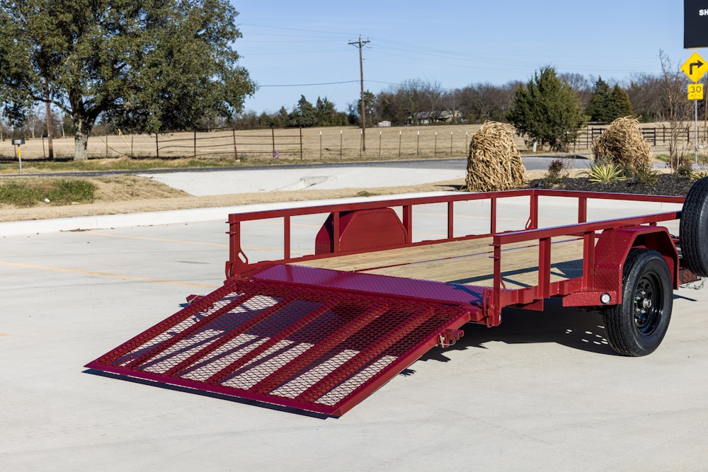 S3X Single Axle Utility Trailer | Angle Frame | MAXX-D Trailers