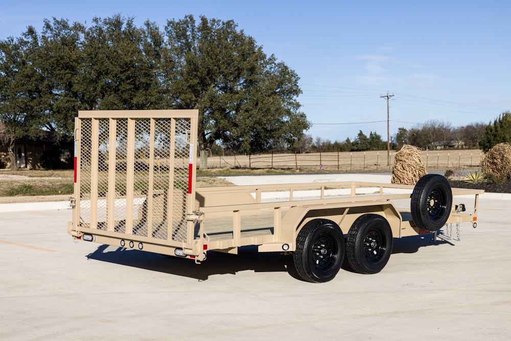 U3X Tandem Axle Utility Trailer | Angle Frame | MAXX-D Trailers