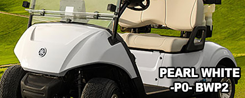 Yamaha Drive2 Golf Car Body Panel Color Codes