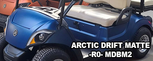 Yamaha Drive2 Golf Car Body Panel Color Codes