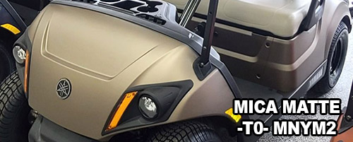 Yamaha Drive2 Golf Car Body Panel Color Codes