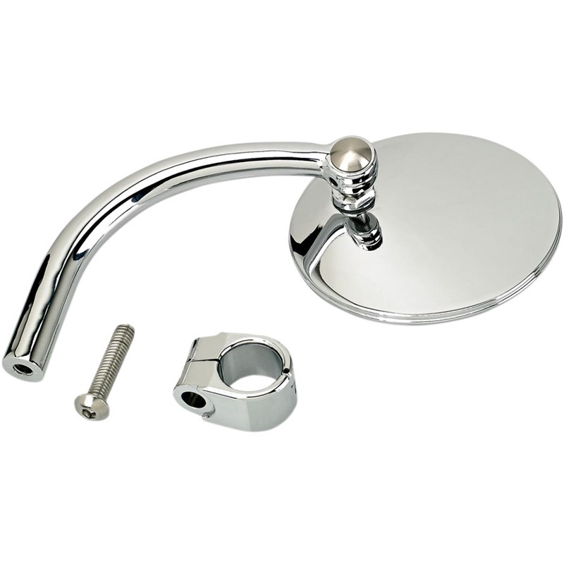 4in. Round Utility Mirror with Clamp On Mount for 7/8in. Bar, 2025 ...