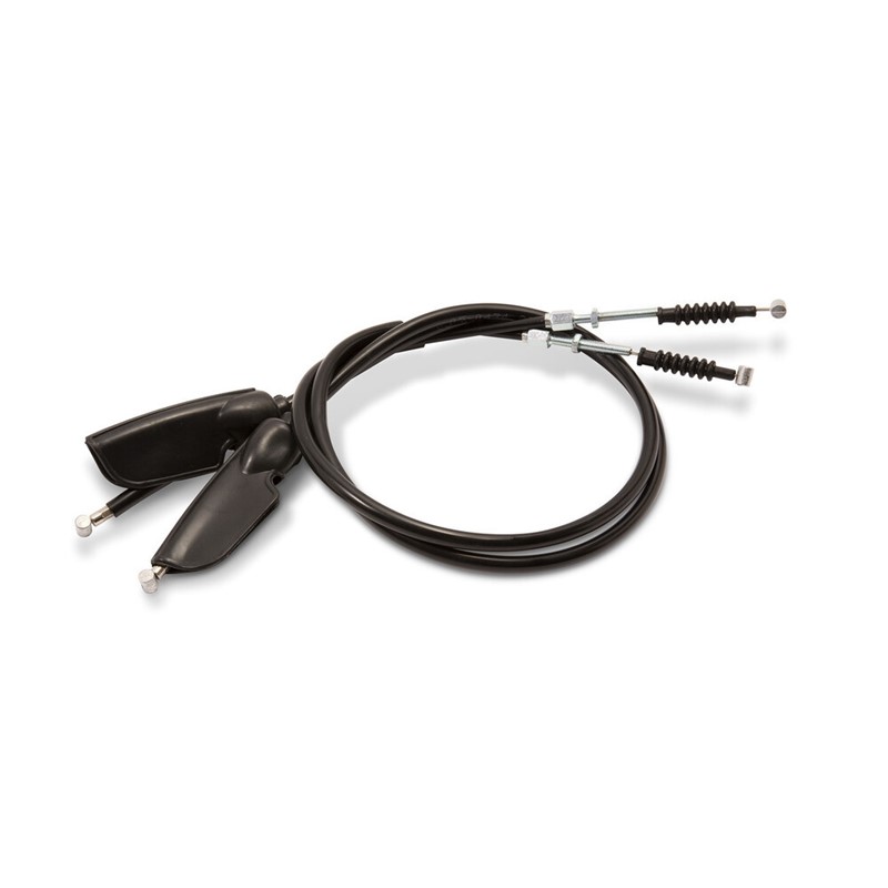 Black Vinyl Front Brake Cables 02-0025, Heartland Honda