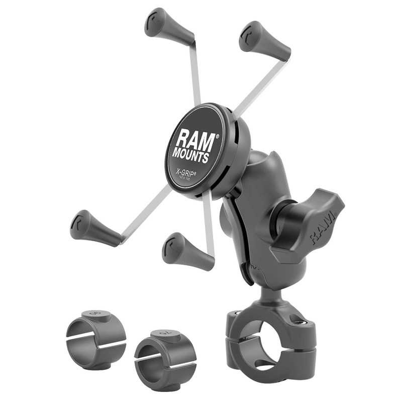 RAM Torque Handlebar/Rail Mount with X-Grip Cradle, 2025 Honda NVA110B Navi