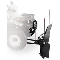 1988 Yamaha YFM350FW Big Bear 4x4 Warn Plow System, Aftermarket ATV