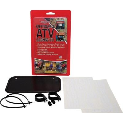 ATV License / Registration Kit 2340W, Honda Parts King