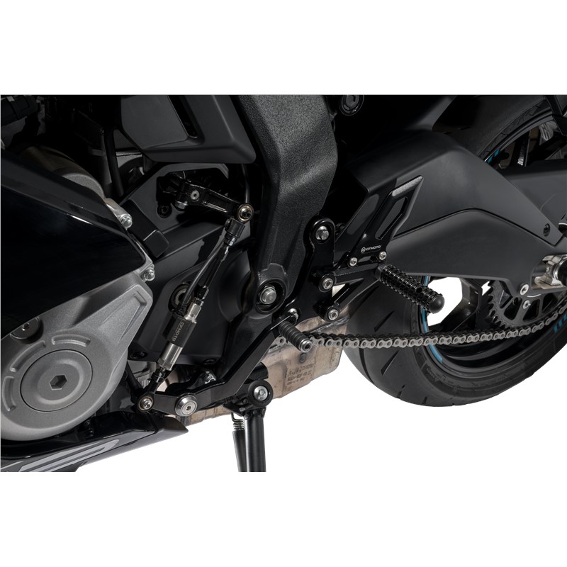 CNC REAR SET , LH 6GUV-802400-5601, CFMOTO USA