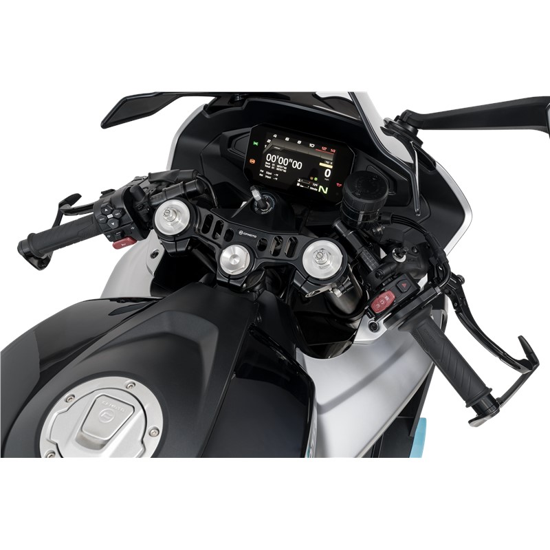 CNC UPPER CLIP-ON HANDLEBARS, 2025 675SS