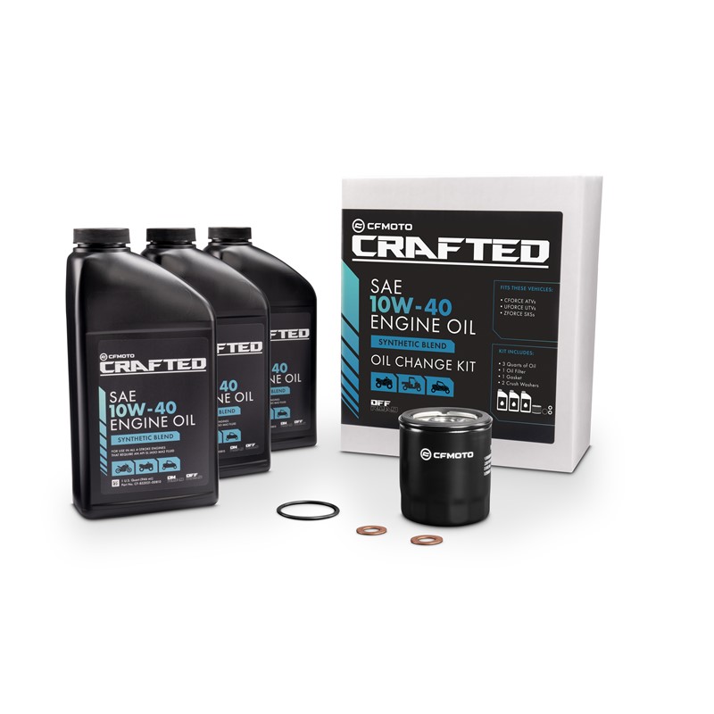 Oil Change Kit, 10W-40 Off-Road, 3 Quarts CF-852021-00816, CFMOTO USA