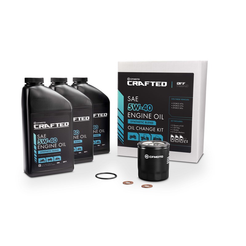 Oil Change Kit, 5W-40 Off-Road, 3 Quarts CF-852021-00820, CFMOTO USA