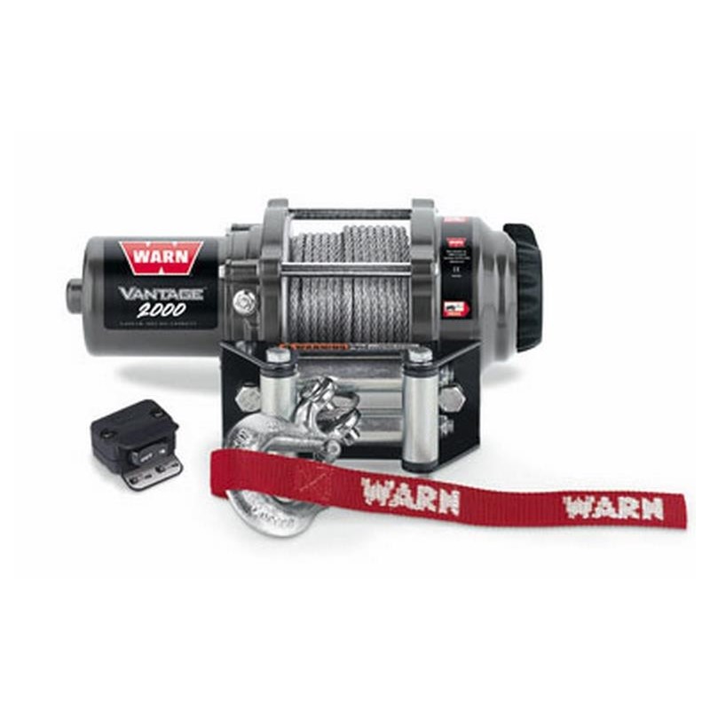 Warn Vantage 2000 Winch, 2015 Kawasaki KAF400 Mule 610 4x4 XC