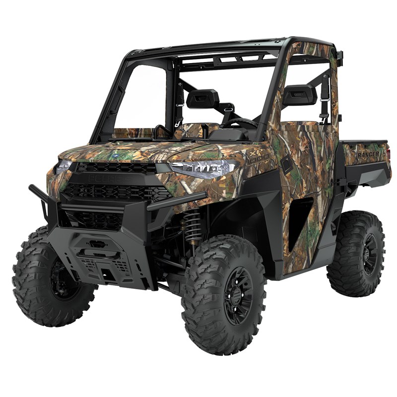Zip Window Door - Front - Canvas - Camo 2882903, Polaris Parts 123