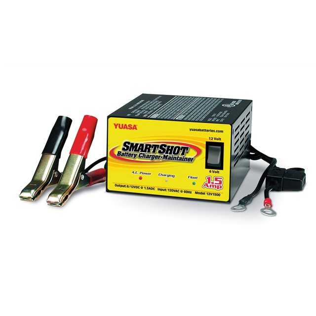 Yuasa Smart Shot Automatic Battery Charger 529035773, Sea-Doo Parts King