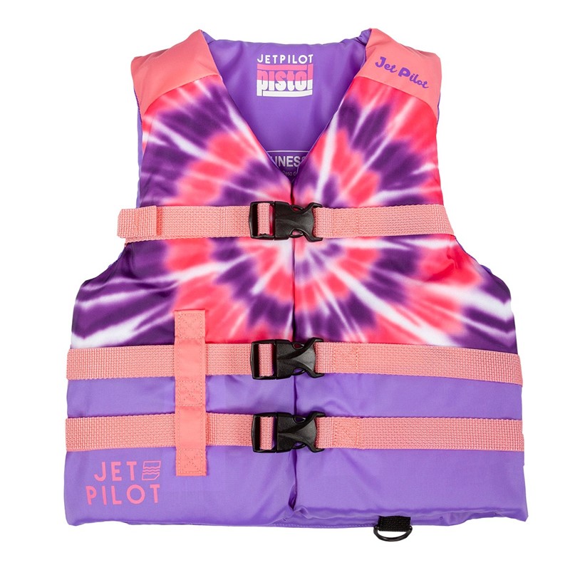 JetPilot Pistol Nylon Youth PFD WJP-22242-BL-YT, CyclePartsNation