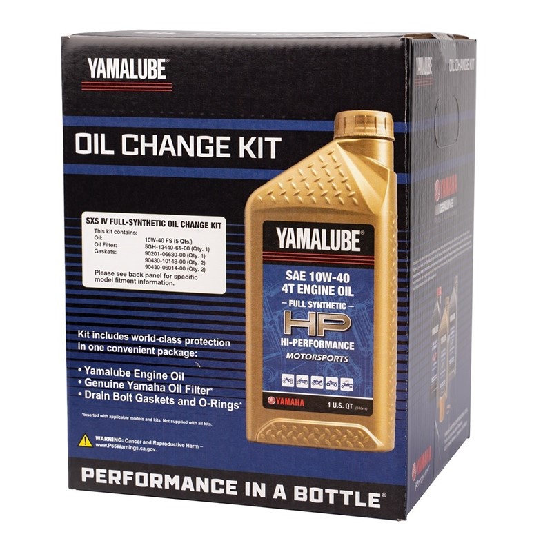 Oil Change Kit LUB-SXSCG-KT-35, Flemington Yamaha