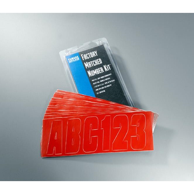 Solid Color Registration Kits MAR-BLK35-00-14, Babbitts Yamaha Parts House