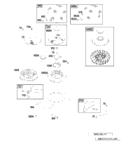 Briggs & Stratton 28B702-1113-E1 Blower Housing, Shrouds, Label Kits ...