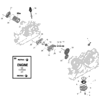 2022 Can-Am Outlander 450 EFI - STD Rotax - Lubrication | Green Mount ...