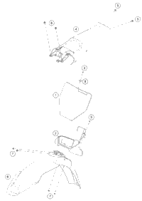 2025 Husqvarna FC 350 Chassis Mask, Fenders | Central Florida Powersports