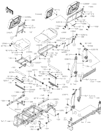 2025 Kawasaki KWF1000PSFNL Seat | GenuineKawasakiParts.com