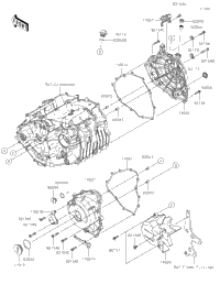 2024 Kawasaki Ninja 500 (EX500GRFAL) Engine Cover(S) | Babbitts ...