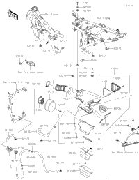 2026 Kawasaki KL650FTFNN Air Cleaner | Babbitts Kawasaki Parts House