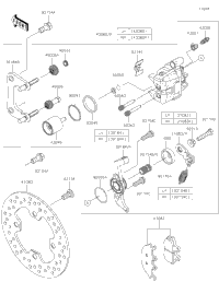 2024 Kawasaki MULE PRO-FXT 1000 LE (KAT1000ARFNN) Rear Brake ...