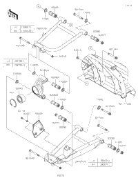 2024 Kawasaki MULE PRO-FXT 1000 LE (KAT1000ARFNN) Rear Suspension ...