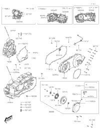 2025 Kawasaki KVF300CSFNN Crankcase | Babbitts Kawasaki Parts House