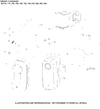 Kohler Engines SV730-0023 John Deere 11 Exhaust | Kohler Engines