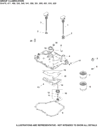 Kohler Engines SV540-0021 MTD 03 Lubrication | PartsHouse.ca