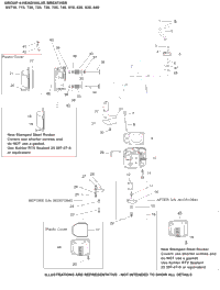 Kohler Engines SV740-3011 MTD 04 Cylinderhead/Breather | Kohler Engines