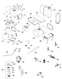 Kohler Engines K181-30492 BASIC Fuel Tank Tp-2045-B | Shank's Lawn Troy ...