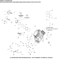 Kohler Engines CH730-3299 Kubota 02 Crankcase | PartsHouse.ca