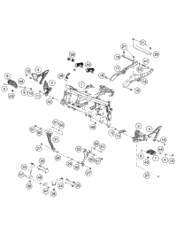 2020 KTM 390 ADVENTURE ORANGE Chassis Frame | KTM World
