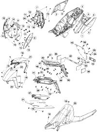 2016 KTM 1290 SUPERDUKE R ORANGE Chassis Mask, Fender | KTM World