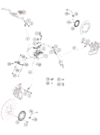 2020 KTM 390 ADVENTURE ORANGE Chassis Antiblock System Abs | KTM World