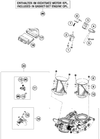 2017 KTM 1290 SUPER ADVENTURE T Engine Throttle Body | KTM World