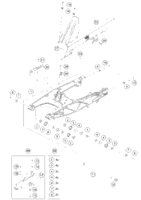 2024 KTM 390 ADVENTURE SPOKE W, orange-B.D. Chassis Swing Arm | KTM World