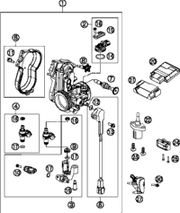 2014 KTM 450 SXF Throttle Body | KTM World
