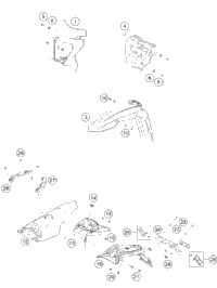 2024 KTM 690 SMC R Chassis Mask, Fenders | Central Florida Powersports